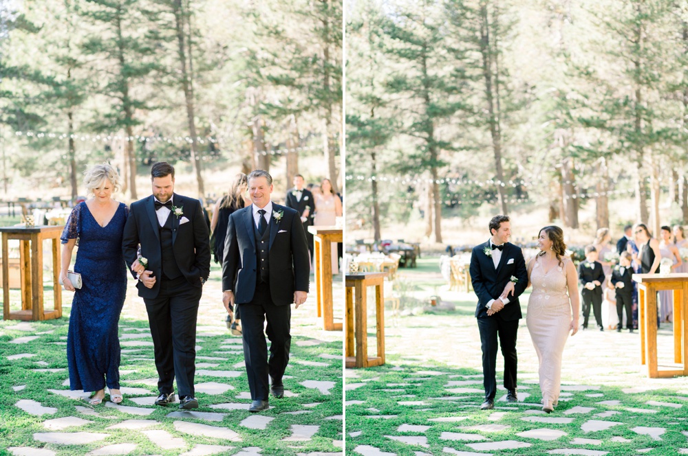 Dancing Pines Wedding In Rustic Blush Tones - Mandy Ford Photography